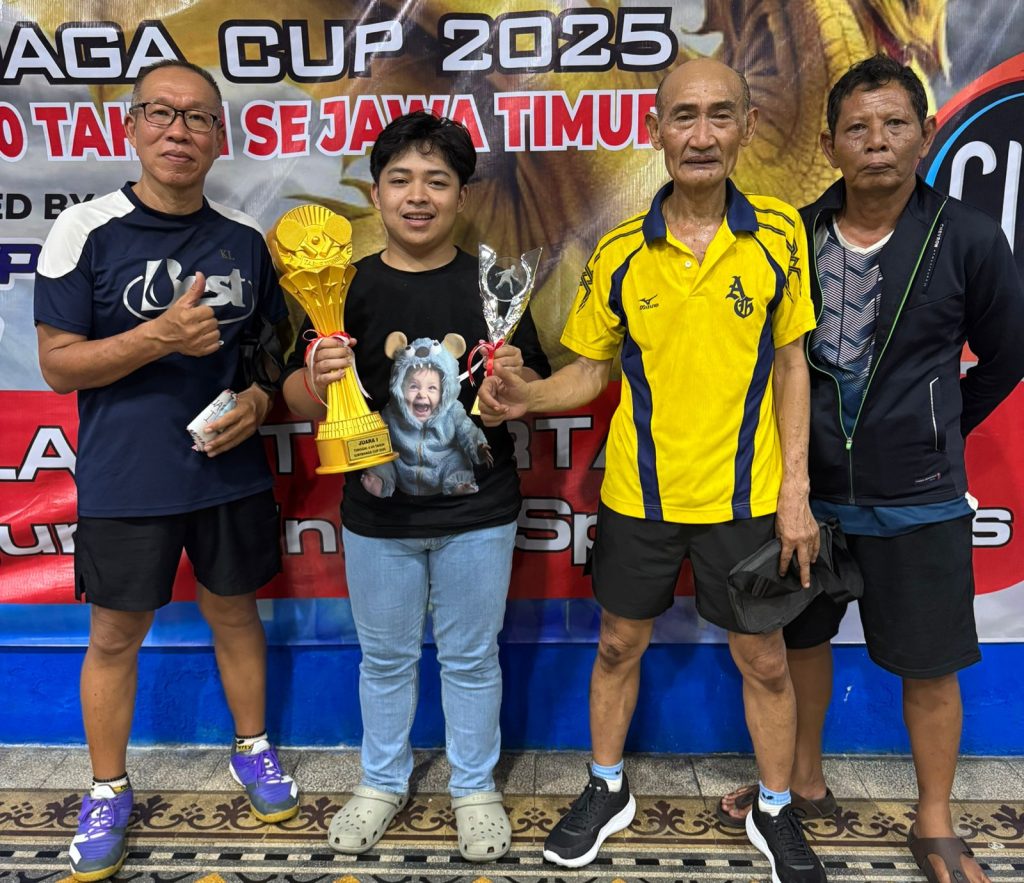 Surya Naga Cup 2025: Kejuaraan Tenis Meja untuk Veteran 60+ Se-Jawa Timur - Pojokkiri.com